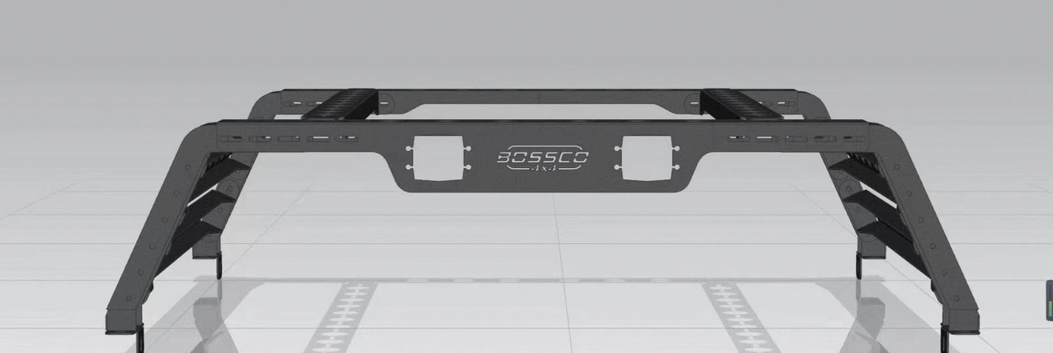 Bossco 4x4 Accessories Ute Tub Racks | Ute Carry Racks and Tub Rack ...